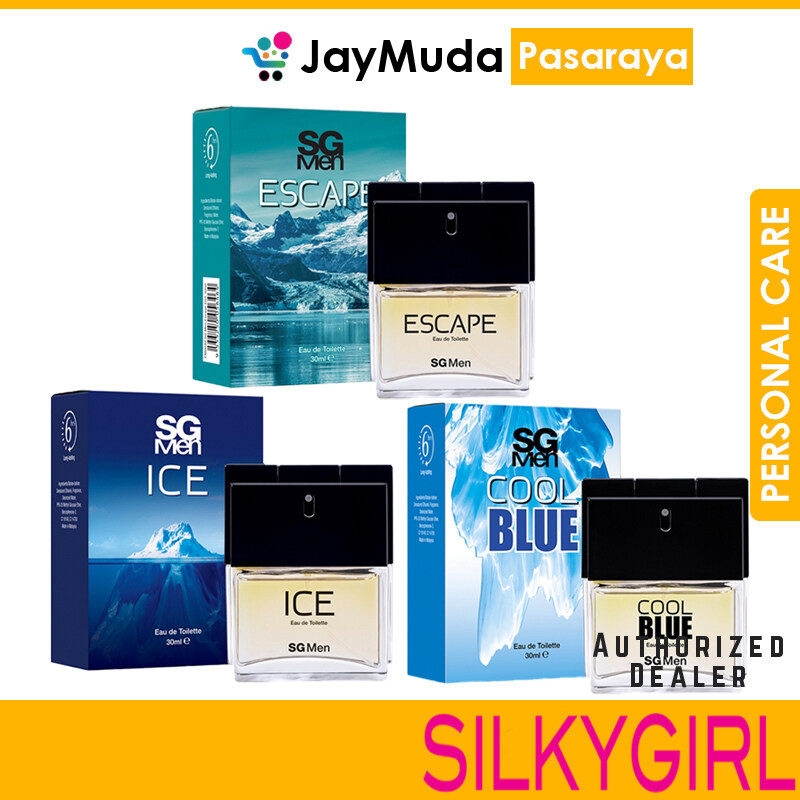 SG Men Perfume Edt Escape Ice Ice Blue 30ml 6Hrs Long Lasting Eau De ...