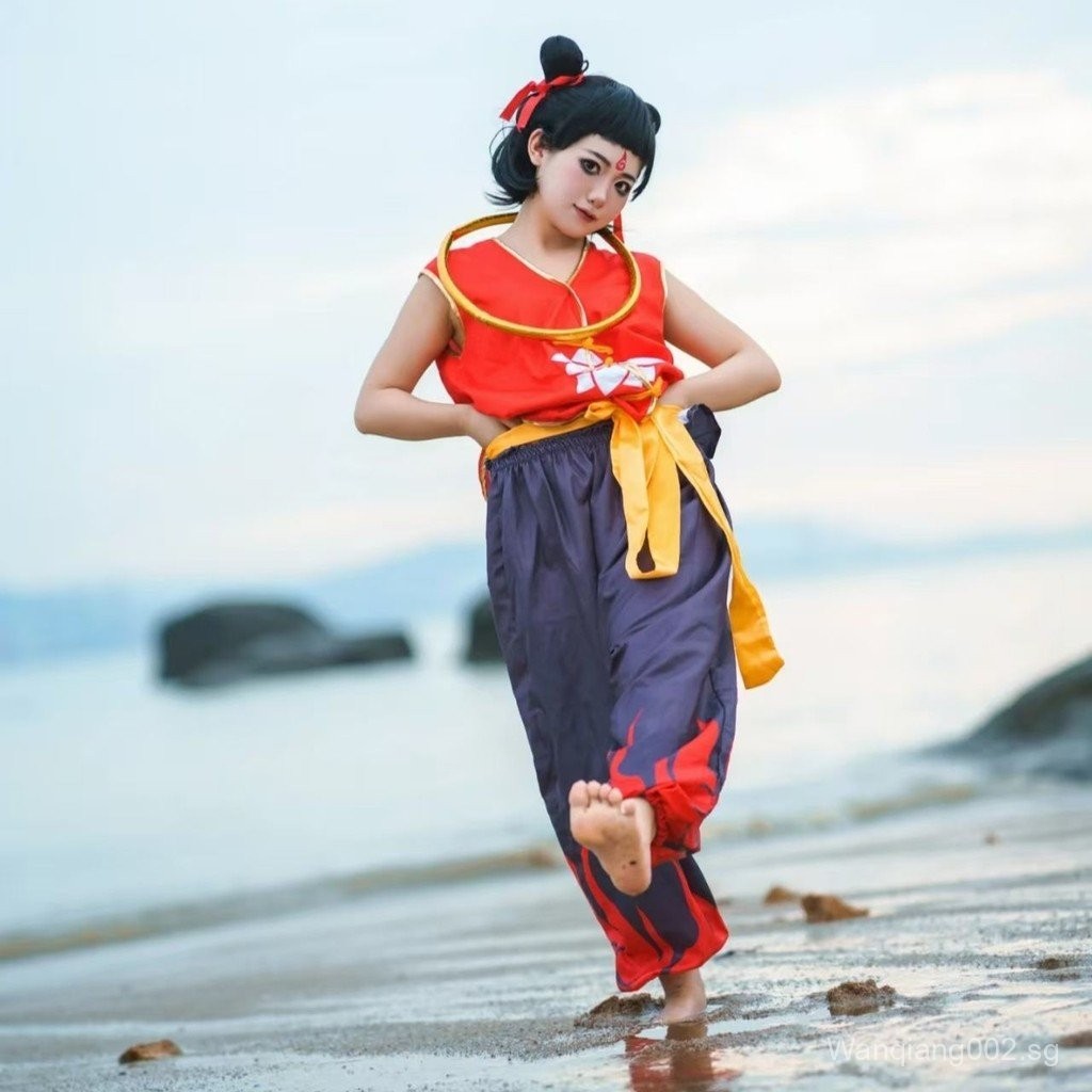 SG Adult Nezha Performance Wear Magic Boy cos Nezha Anime Costume ...