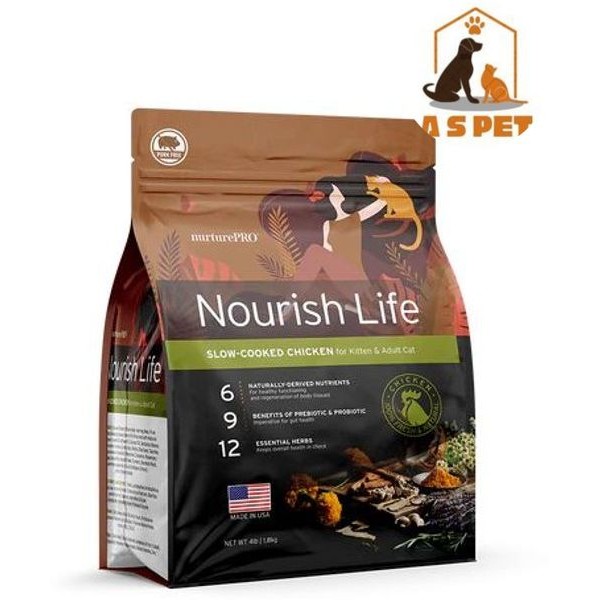 Nurture Pro Nourish Life Cat Chicken All Life Stages 1.8kg | Shopee ...