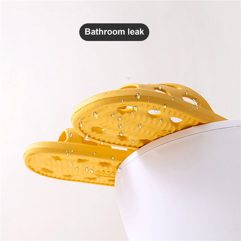 Ultra Light Eva Hole Slippers For Bathroom Toilets Molded Monolithic ...