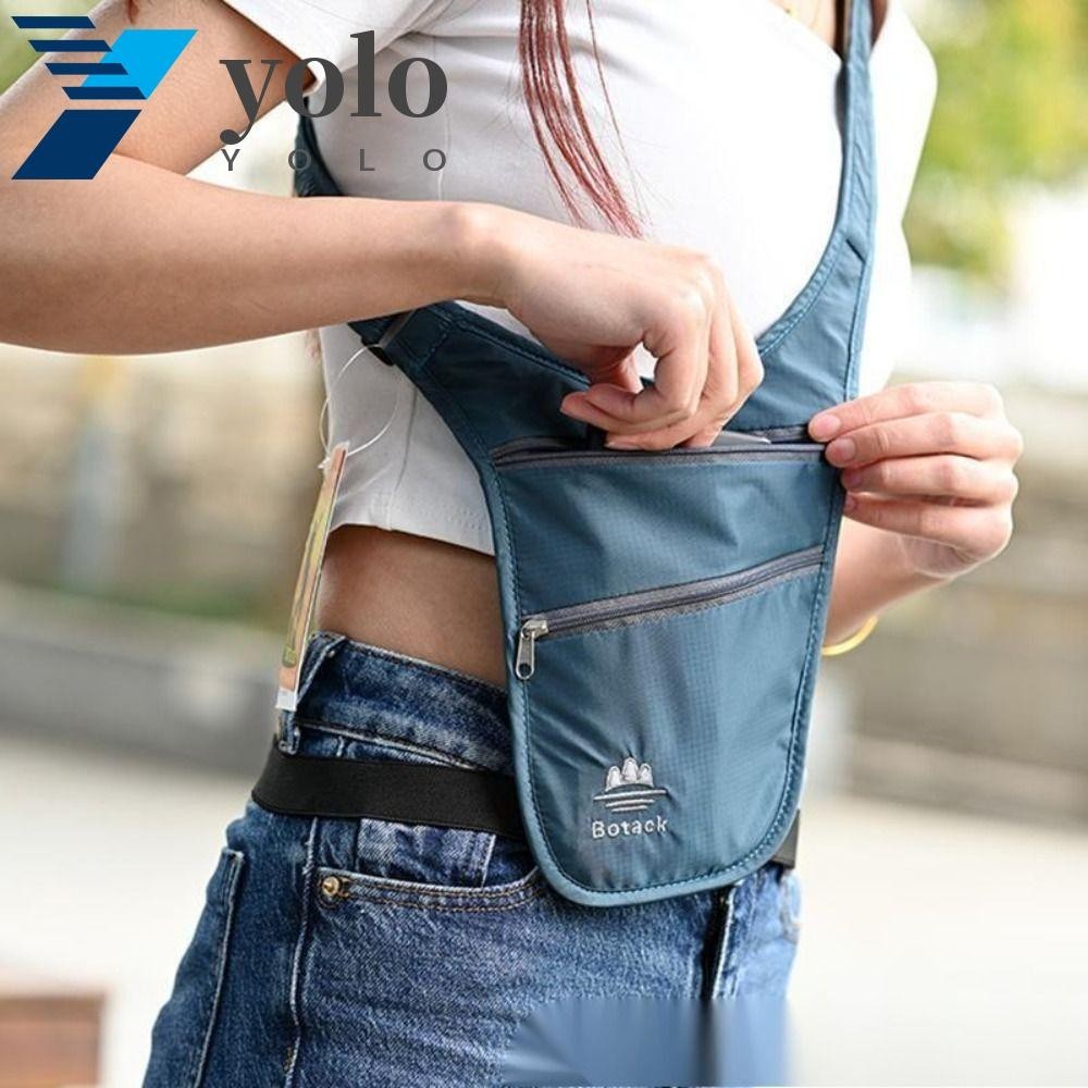 YOLO Invisible Travel Waist Packs Pouch, Hidden Security Invisible ...
