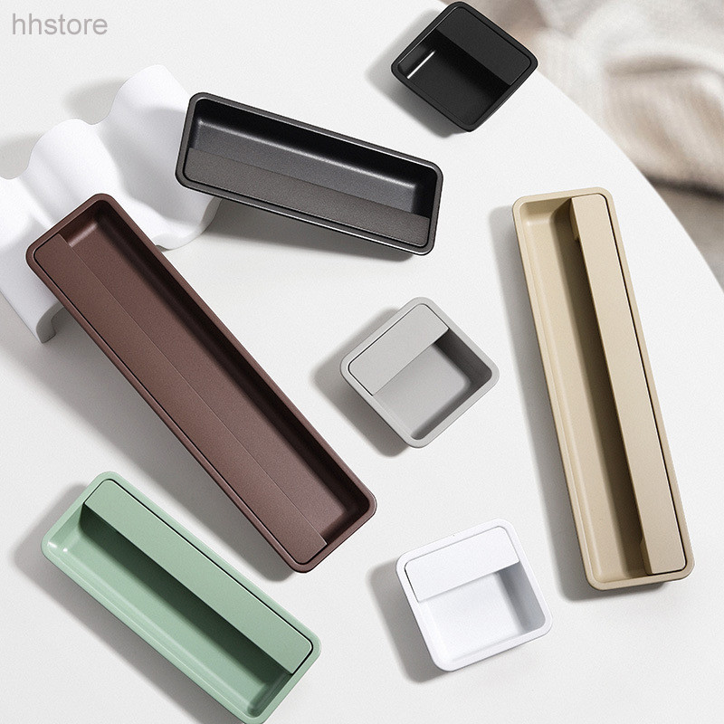 Hidden Door Handle Embedded Handle Door Invisible Cabinet Handle ...
