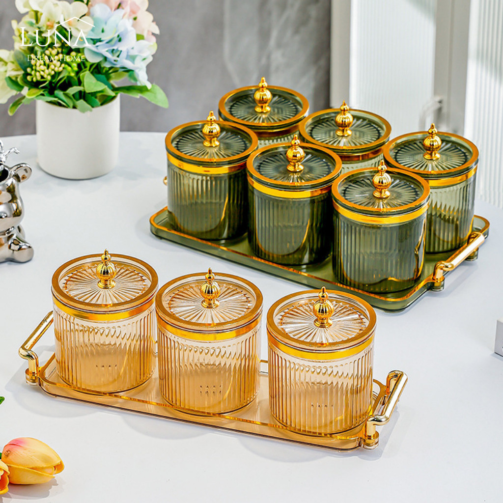 LUNA[Zenith AirTight Spice Jar Set] Hari Raya Bottle Food Storage ...