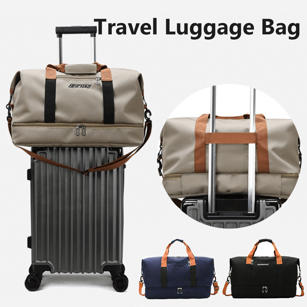 Travel Luggage Bag Fashion Unisex Beg Lelaki Wanita Beg Balik Kampung ...