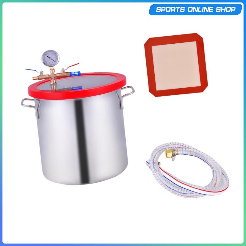 [Beauty] Vacuum Degassing Chamber 5 Gallon Vacuum Pot for Degassing ...