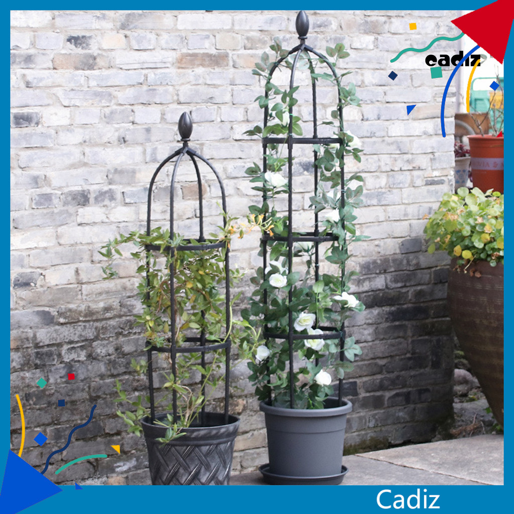 CAD Metal Plant Trellis Garden Obelisk Trellis Climbing Plants Support ...