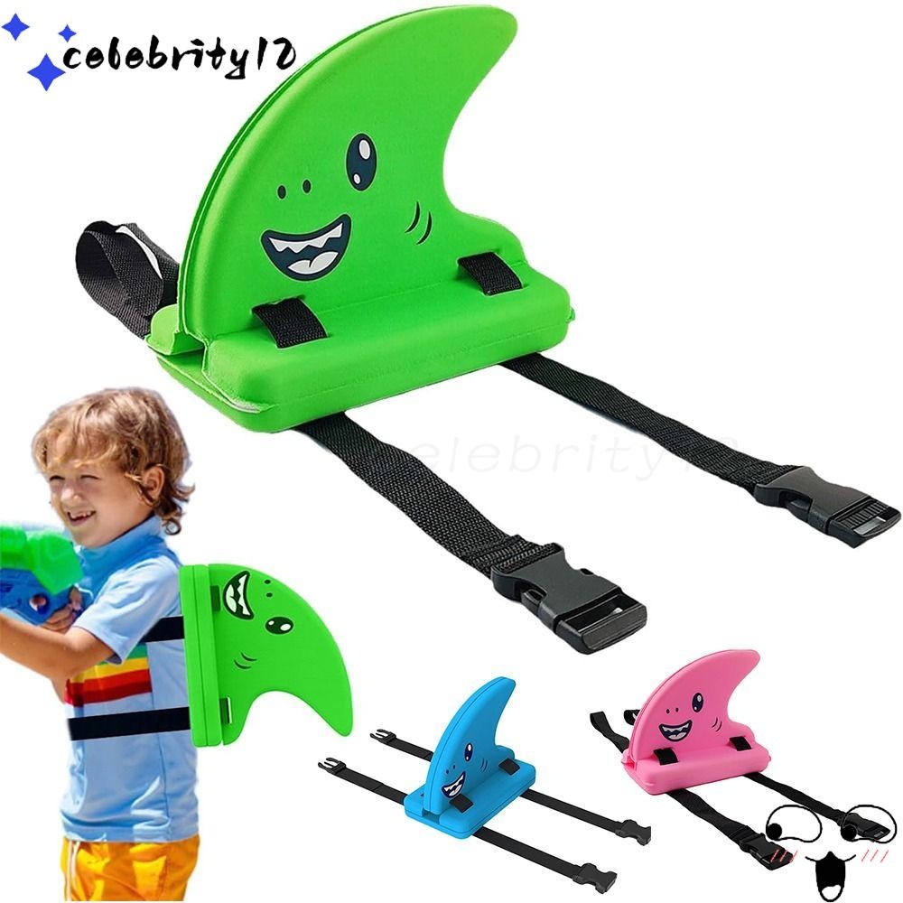 CELEBRITY12 Swimming Shark Fin Float, Safety Buckle Adjustable Belt ...