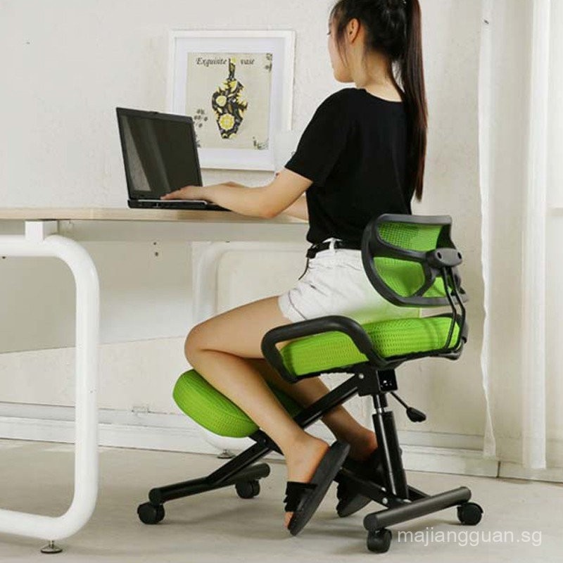 Computer chair adult correction sitting posture home back chair study ...
