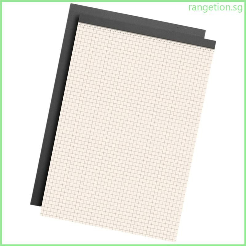 RAN A 4 Graph Paper Pad with Cardboard Backing Quads Grid Paper Easy ...