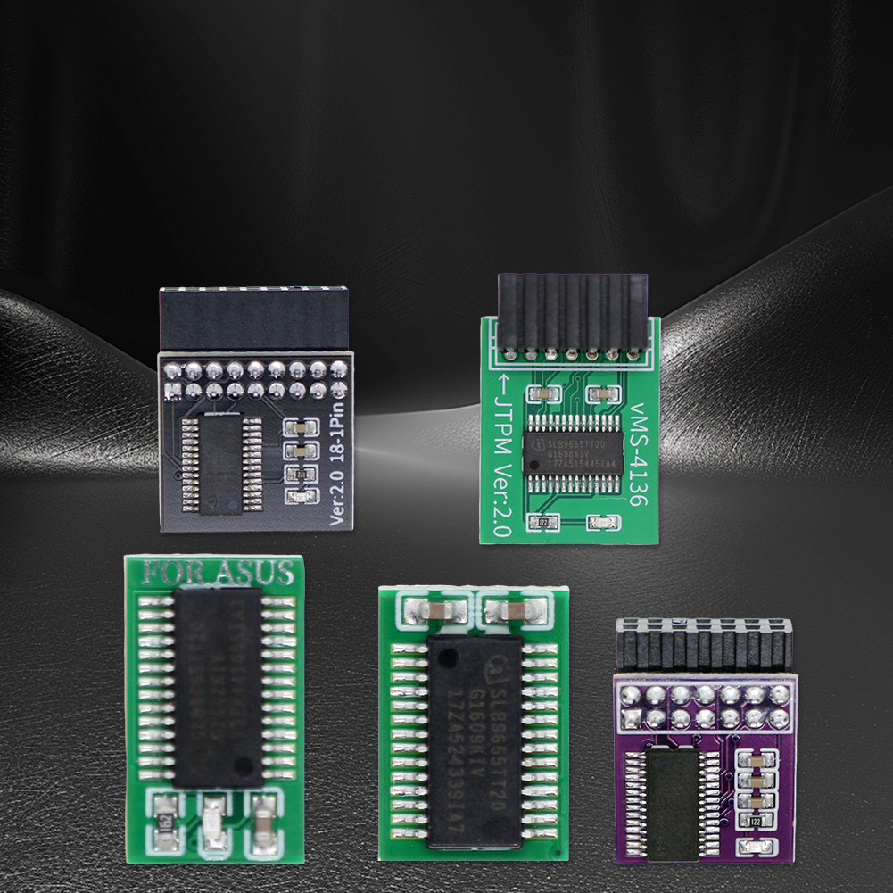 TPM 2.0 Module 12/14/18/20PIN Encryption Security Module Remote Card Replacement | Shopee Singapore