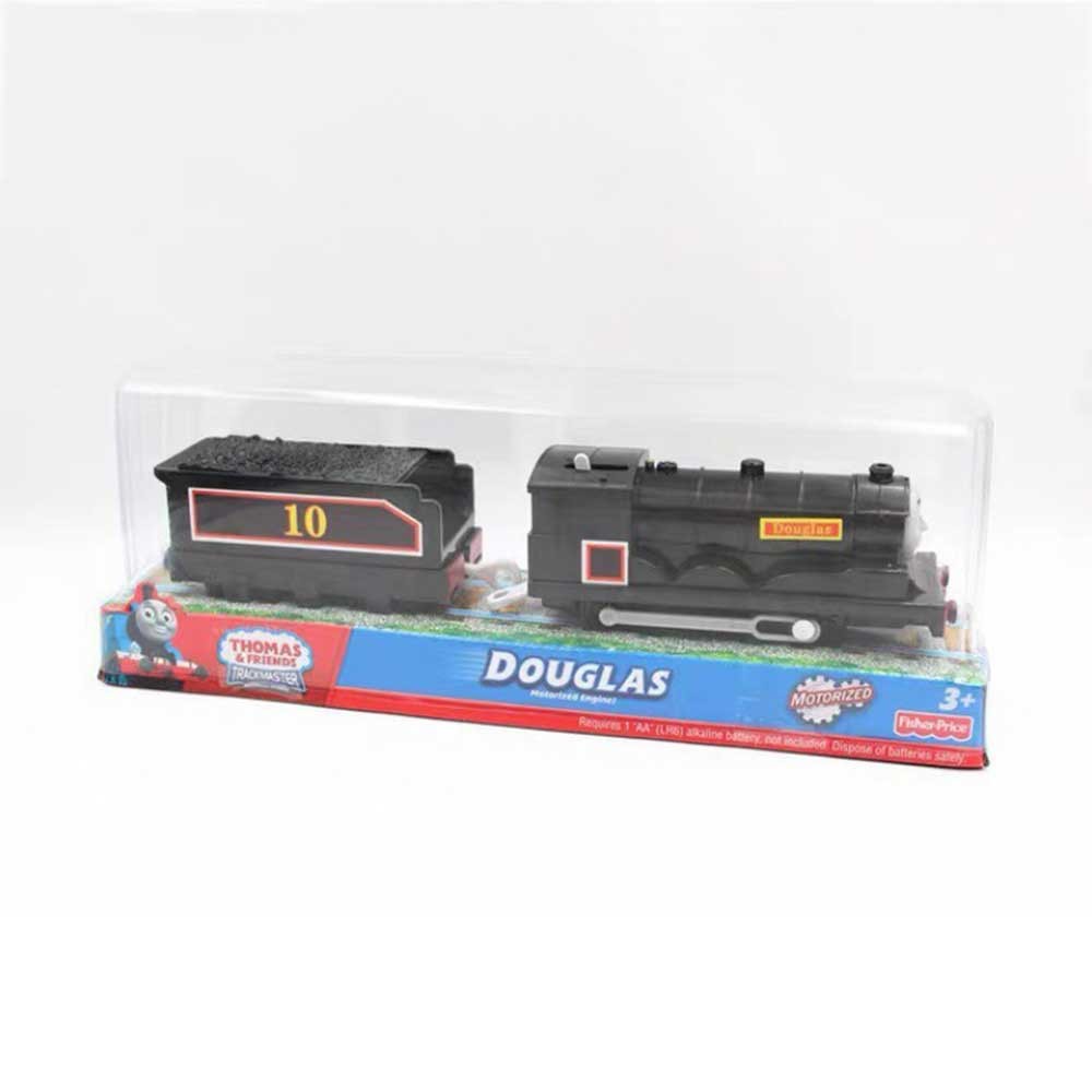 Thomas and Friends Electric Trackmaster Train Douglas Donald Set ...