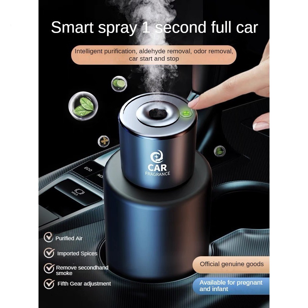 160ml Car Perfume Air Freshener Intelligent Car Diffuser Humidifier ...