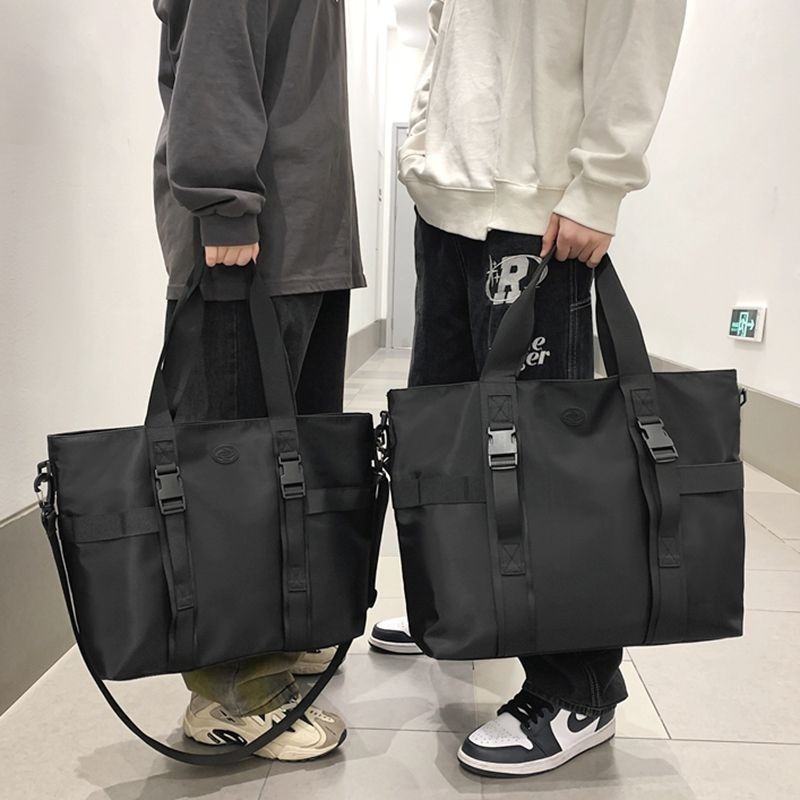 Men Men Large-Capacity Tote Bag Can Hold 53.3cm Computer Casual Travel ...