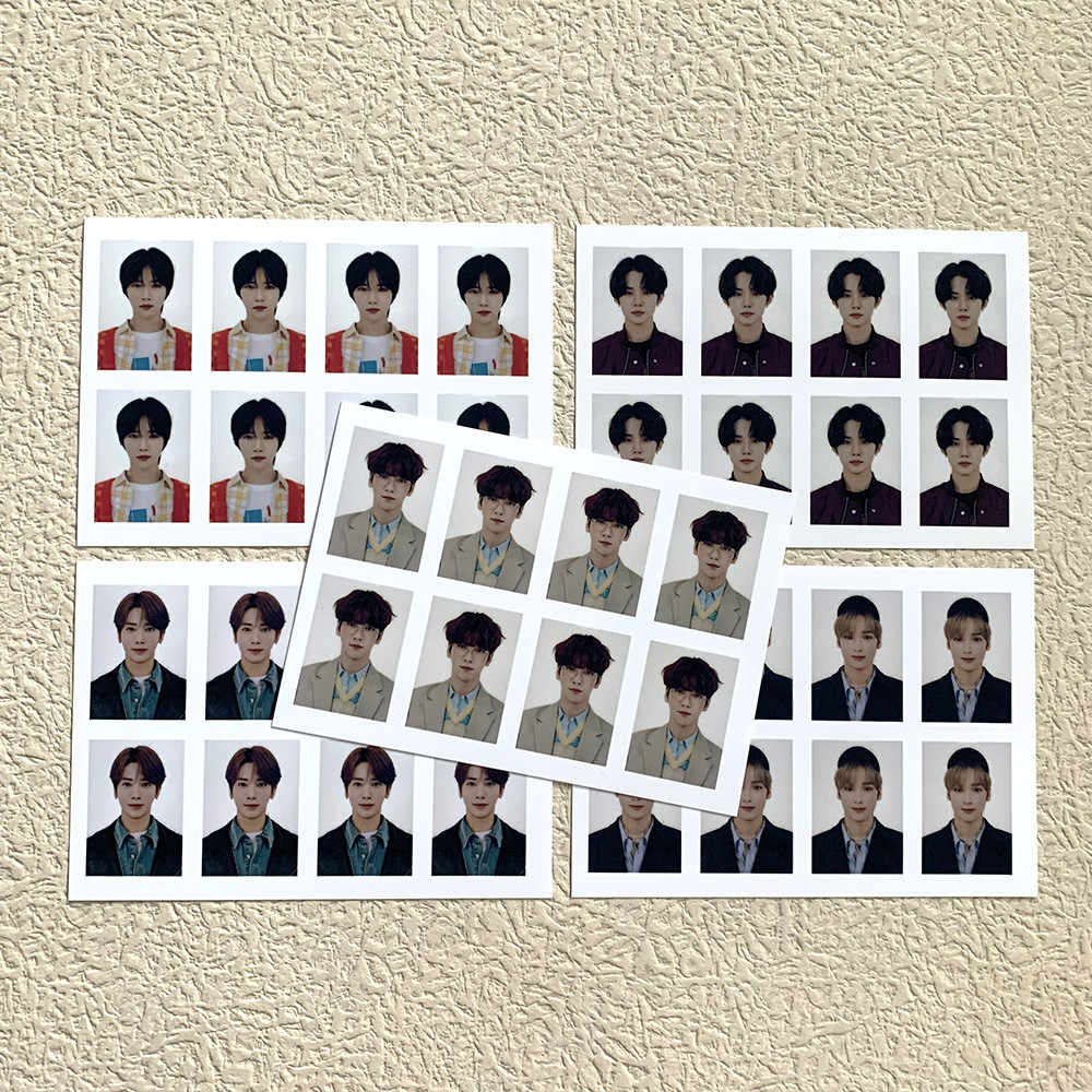 TXT Kpop ID Photo Identity Card Photocards School HD Collective Cards ...