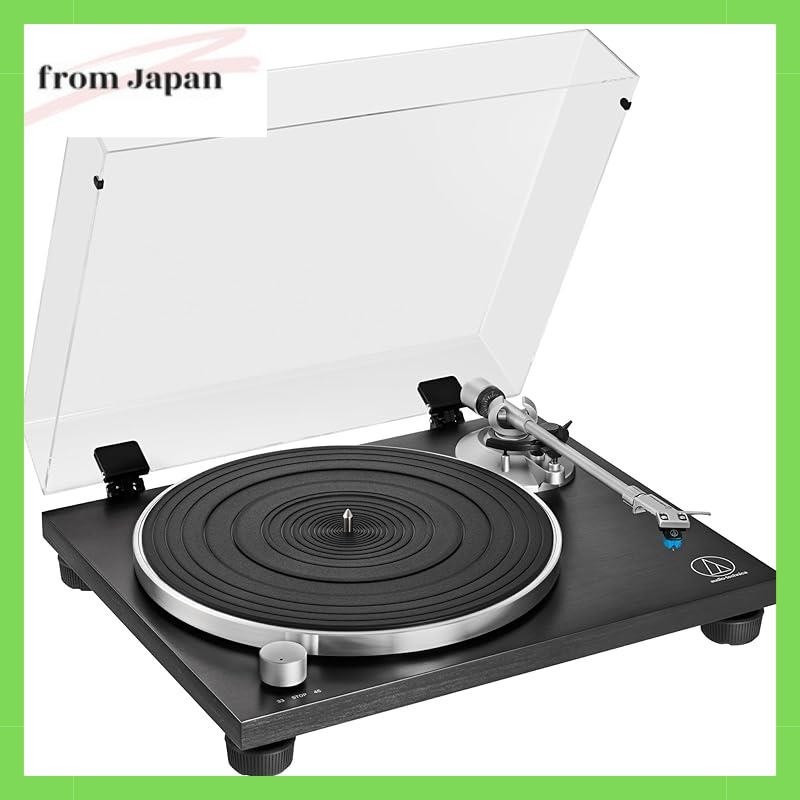 Audio-Technica Record Player, Blackwood, wired, stereo cartridge ...