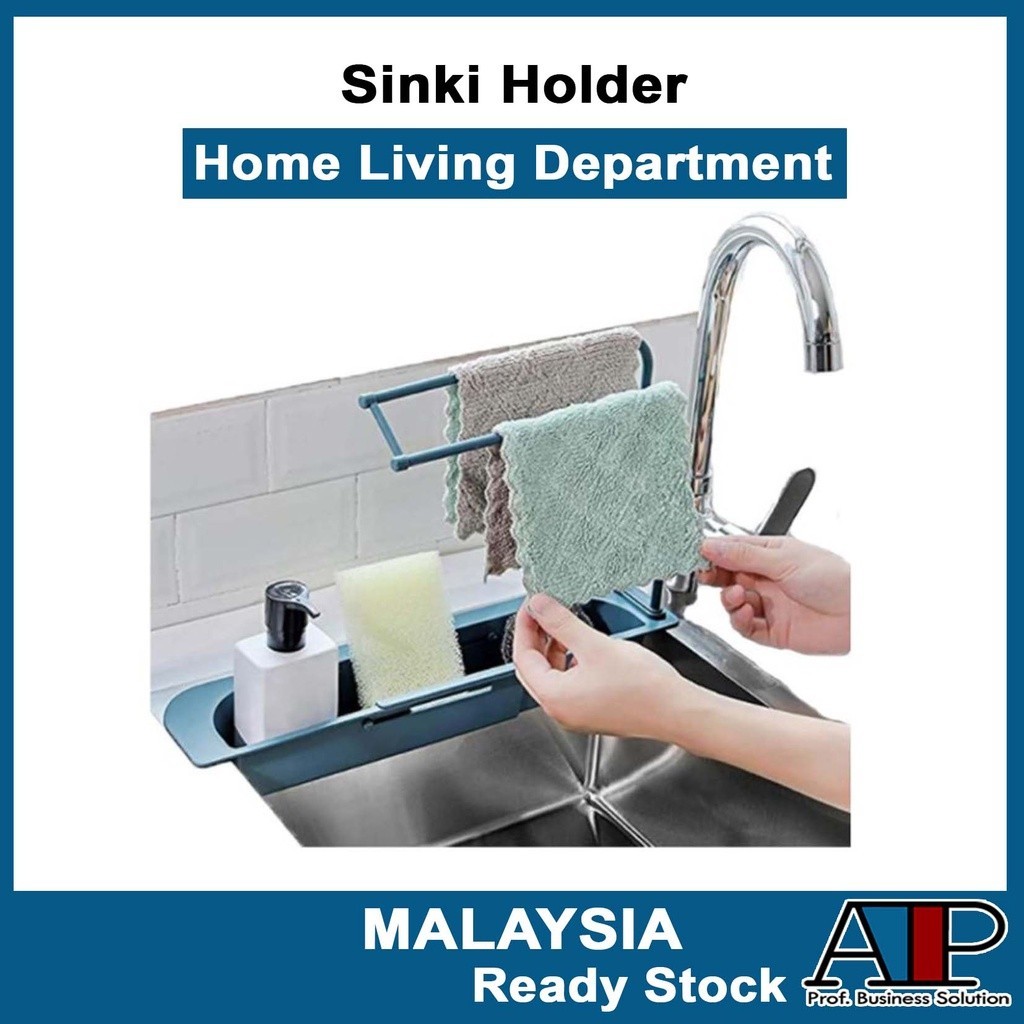 Pantry🍳 Kitchen Storage Sink Drain Sinki Holder Dish Racks Sink Toilet ...