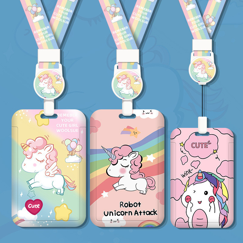 Cute Toddler Pick-up Card Student Campus Card Factory Brand Slide Cover ...