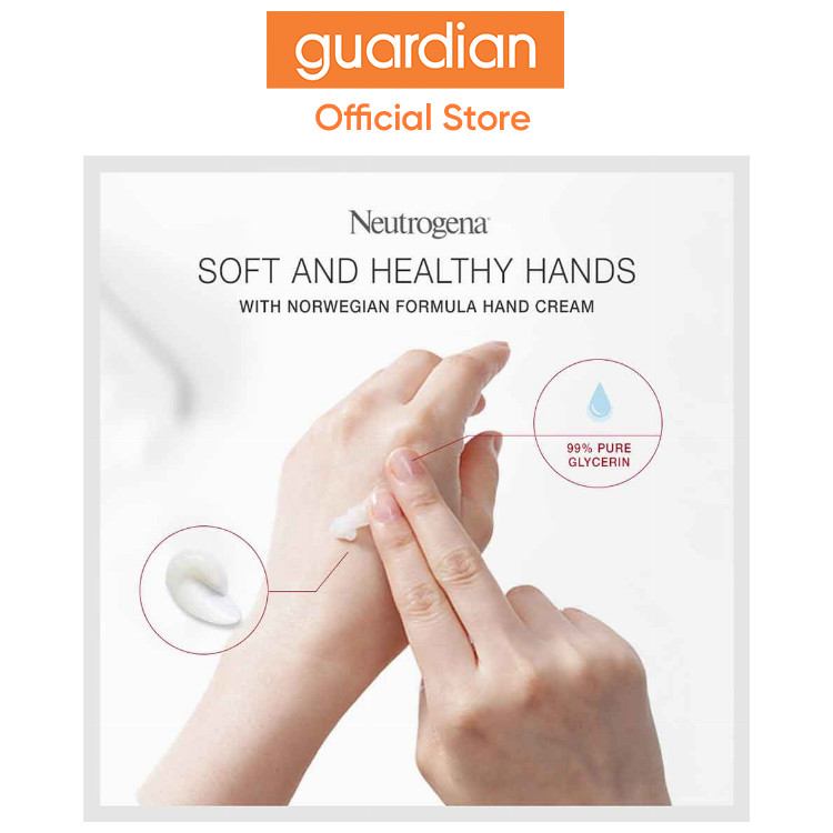 Neutrogena Intense Repair Hand Cream Fragrance Free 50g Tube | Shopee ...