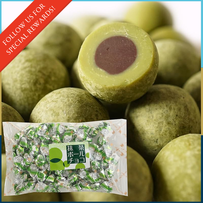 Chocolate Individually Wrapped Salon de Royal Matcha Ball Chocolate ...
