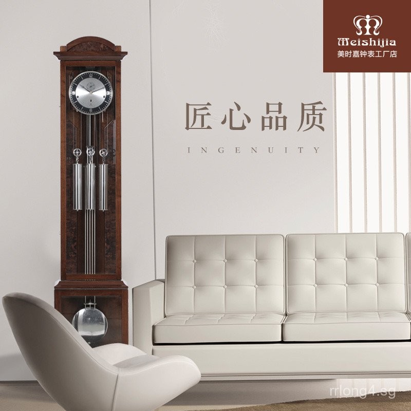 Floor Clock European Style Living Room Table Clock Light Luxury ...