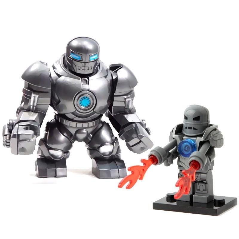 Avengers Iron Man Mecha Iron King Mark MK1Children's Assembly Third ...