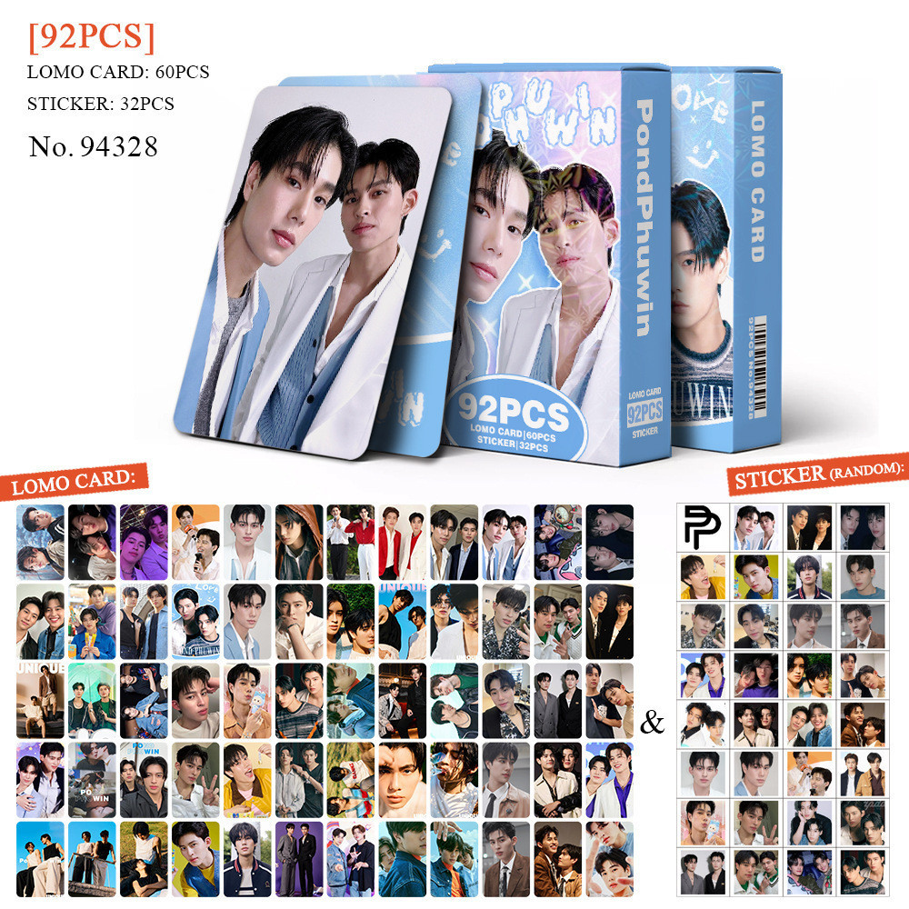 92PC PHOTO CARD LOMO CARD IDOLA AKTOR THAILAND SKYNANI LOVE PONDHUWIN ...