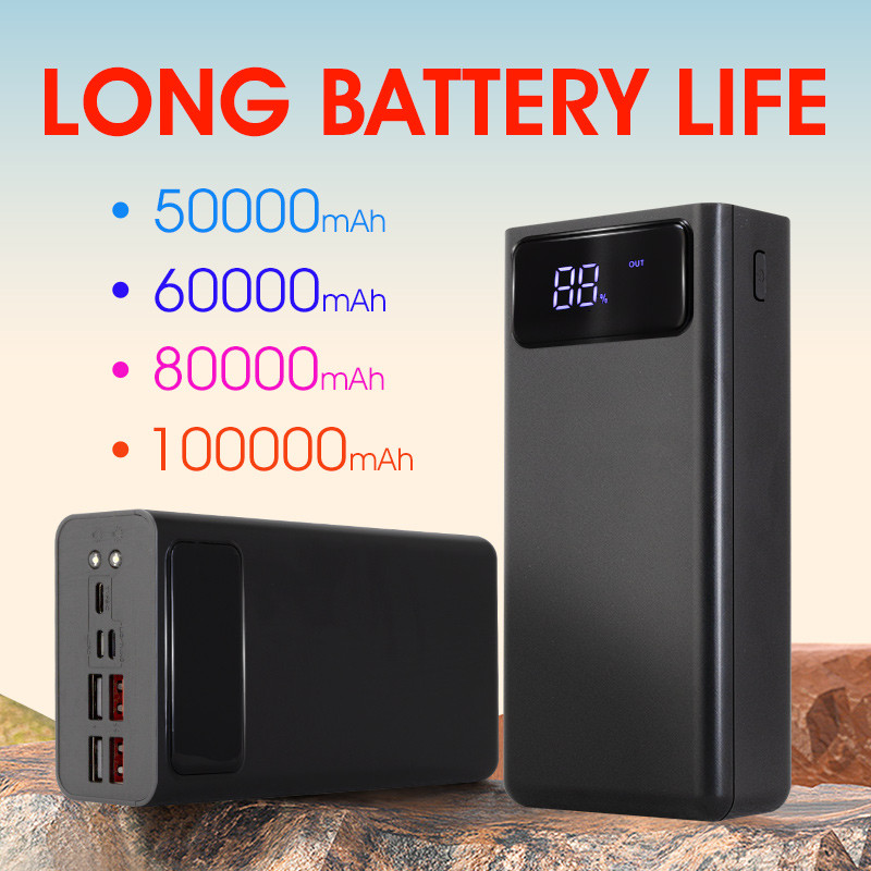 【SG Ready Stock】HXR Powerbank 50000 Mah 60000 80000 100000 Mah |Dual ...