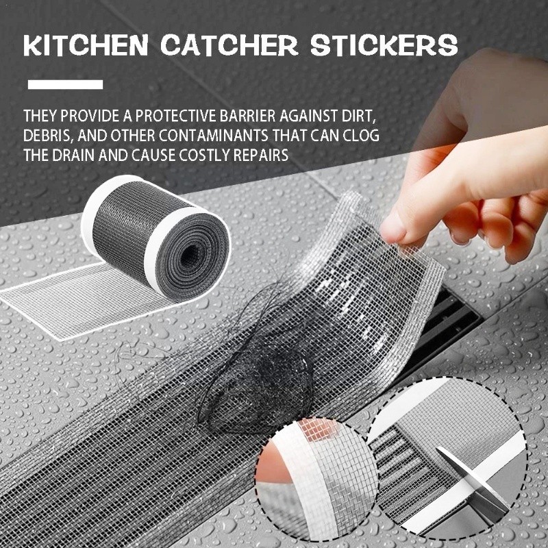 5M Shower Floor Drain Filter Hair Catcher Strainer Disposable Kitchen ...