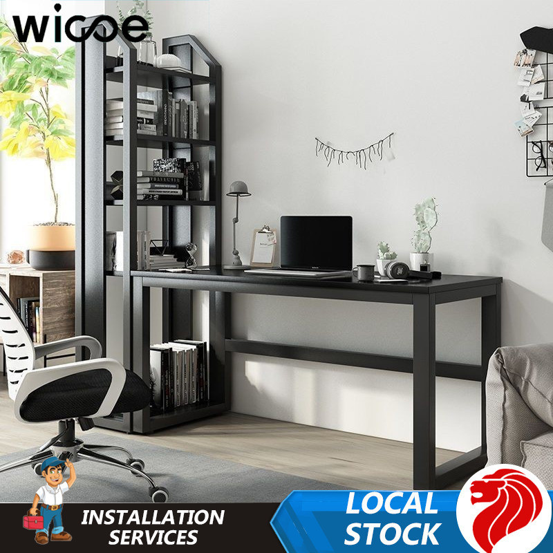 Wise Study Desk Computer Table Combination Modern Home Office Laptop ...