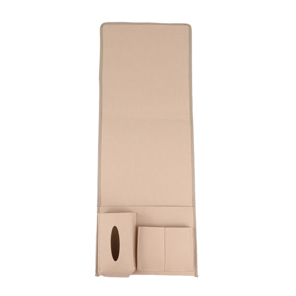 Felt Hanging Sofa Storage Bag Pouch Multifunctional Felt Bedside ...