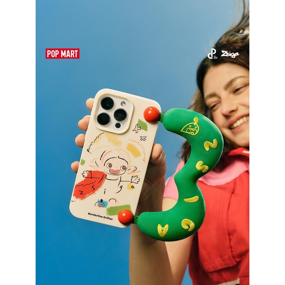 P POPMART POPMART Zsiga Walking Along the Line Series Phone Case iPhone ...