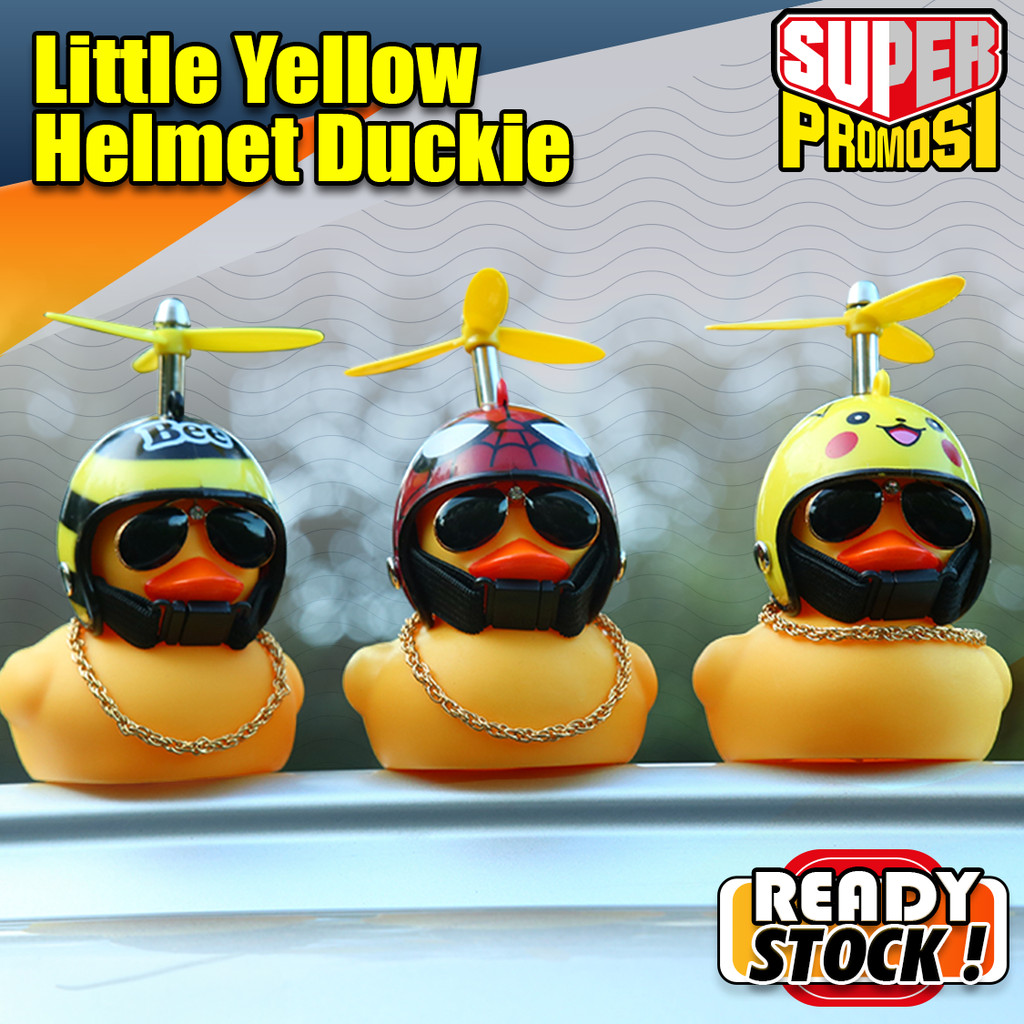 Yellow Duck Itik Motor Helmet Itik Helmet Little Duckie Yellow Duck ...
