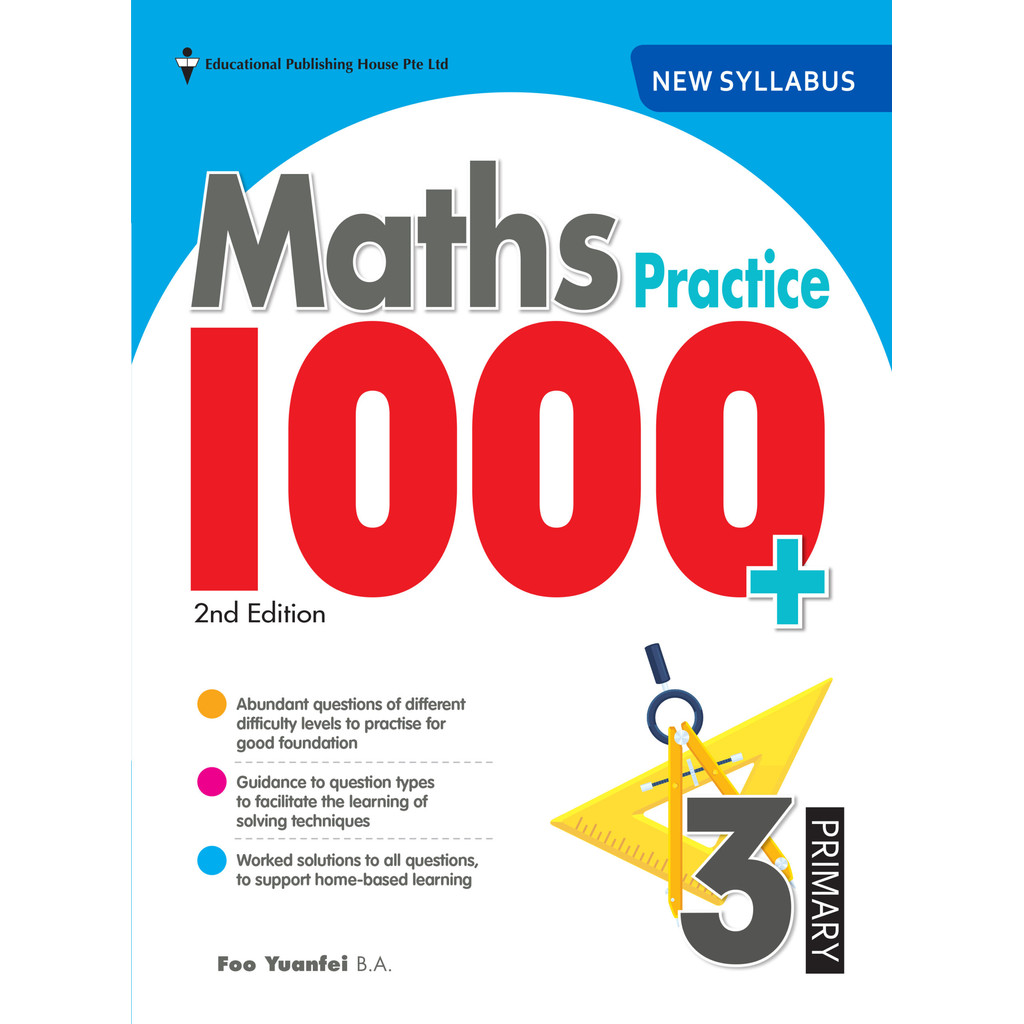 Primary 3 Maths Practice 1000+ (2nd Edition) | Shopee Singapore