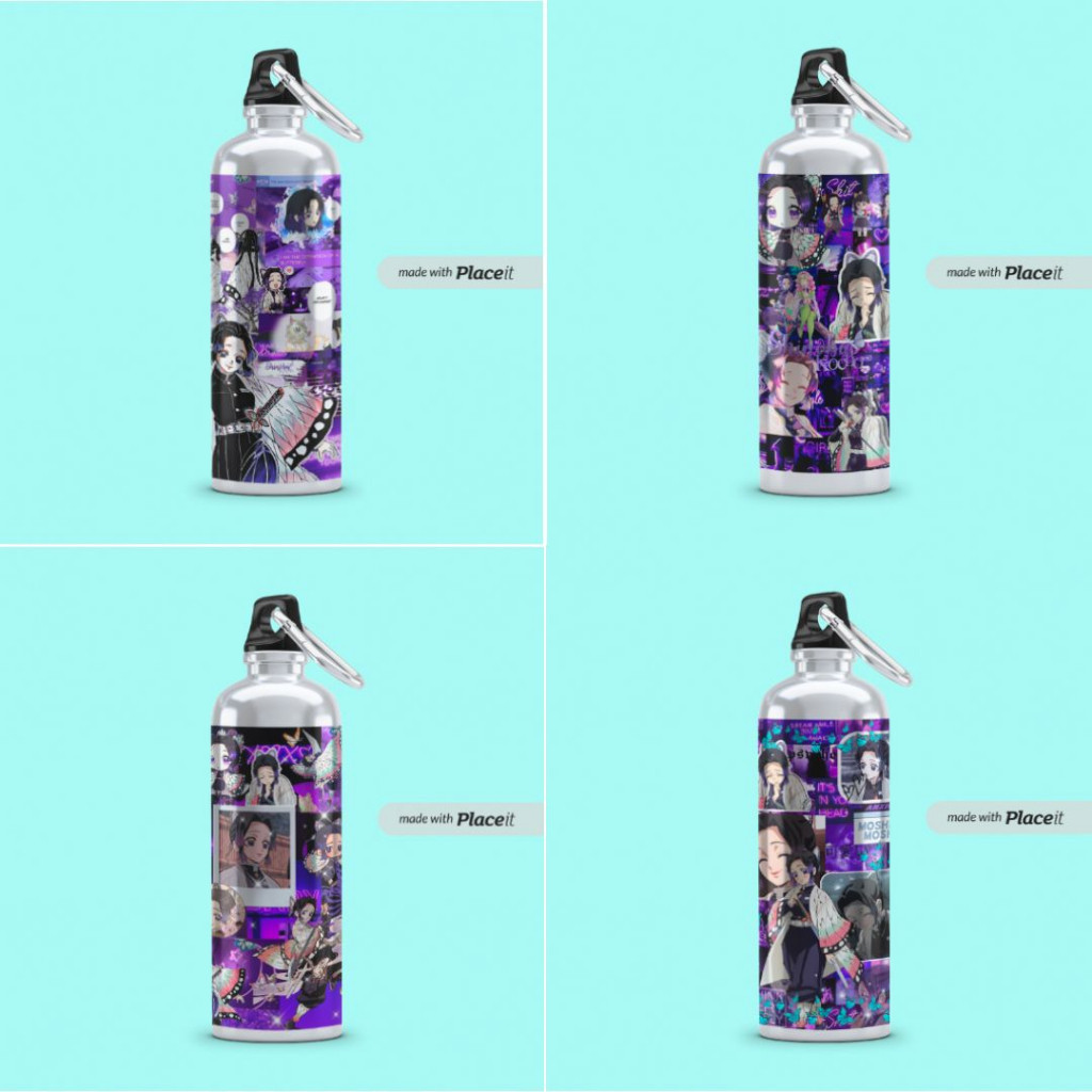 Psc01 Demon Slayer Shinobu Kochou Anime Sport Bottle (7 Choices ...