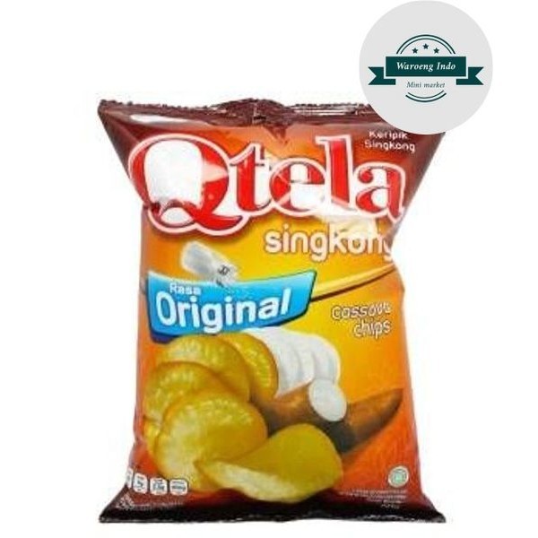 Qtela Original Cassava Chips 60g | Shopee Singapore