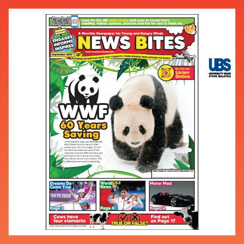 News Bites 24: WWF 60 Years Saving (Newspaper for Kids & Teens ...