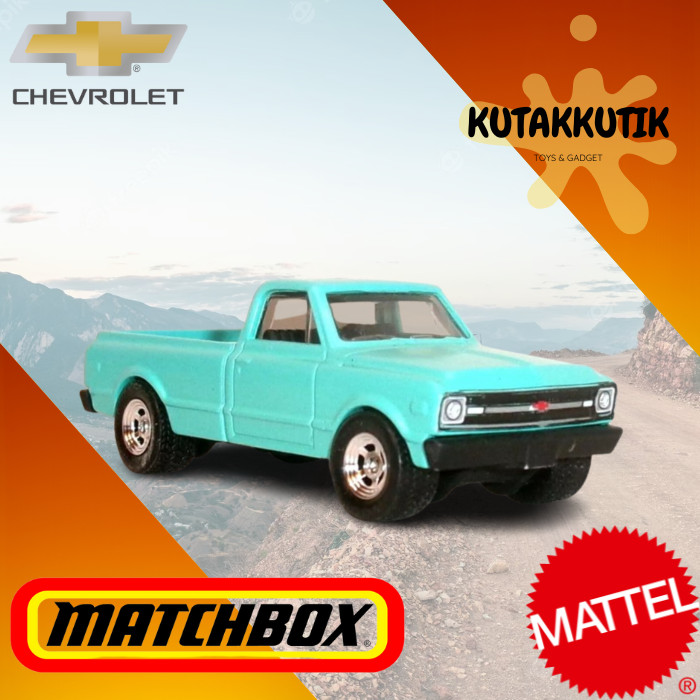 Matchbox Classic Pickup Car 1968 Chevy C10 Blue Chevrolet Edition ...