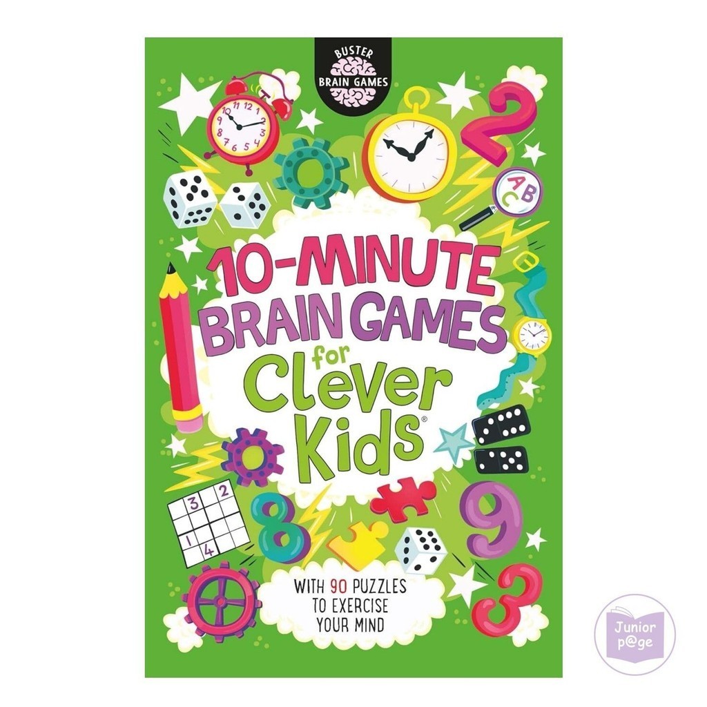 10-Minute Brain Games for Clever Kids (Buster Brain Games) | Shopee ...
