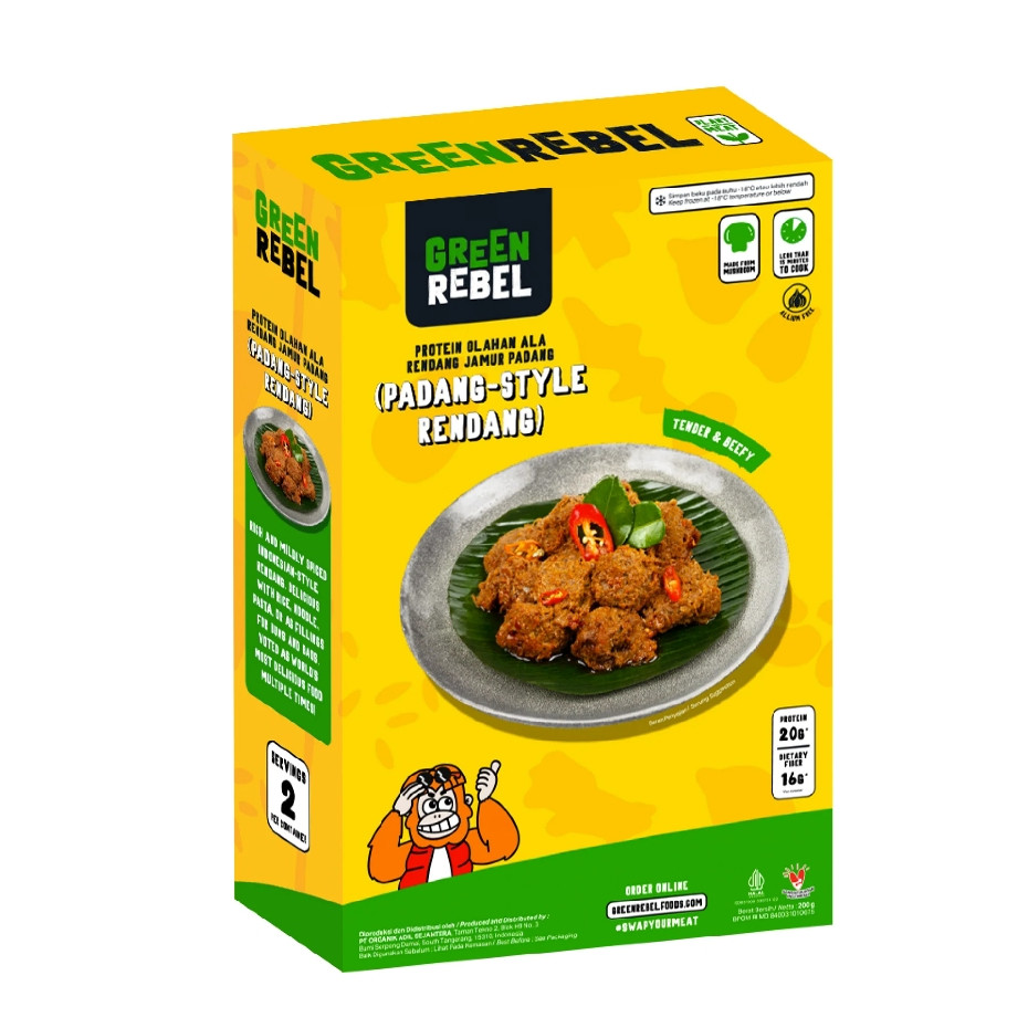 Green Rebel Padang-Style Rendang (Plant-Based Meat) | Shopee Singapore