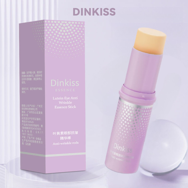 DINKISS Eye Cream Small Purple Stick Lutein Eye Anti-Wrinkle Essence ...