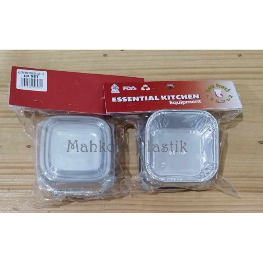 Aluminum Tray OX-100 Contents 10pcs | Shopee Singapore