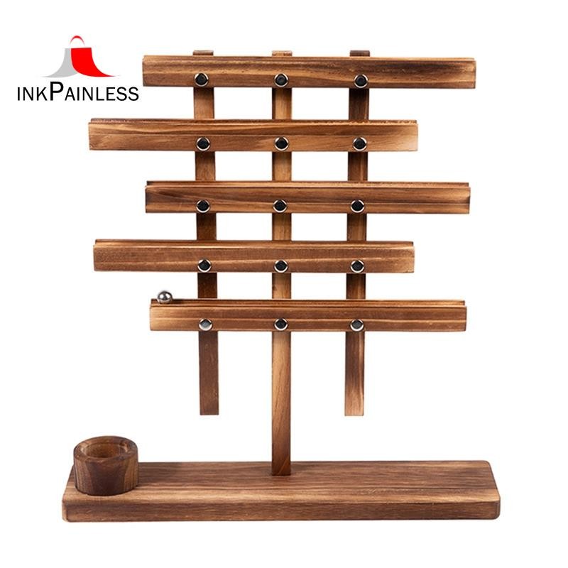 Wood Balancing Strategy Puzzle Marbles Family Board Game Learning ...