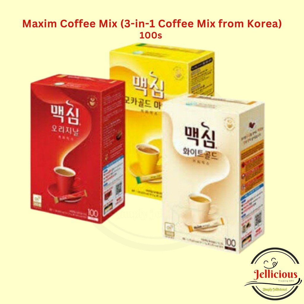 Maxim Coffee Mix 100s (3-in-1 Coffee Mix) | Shopee Singapore