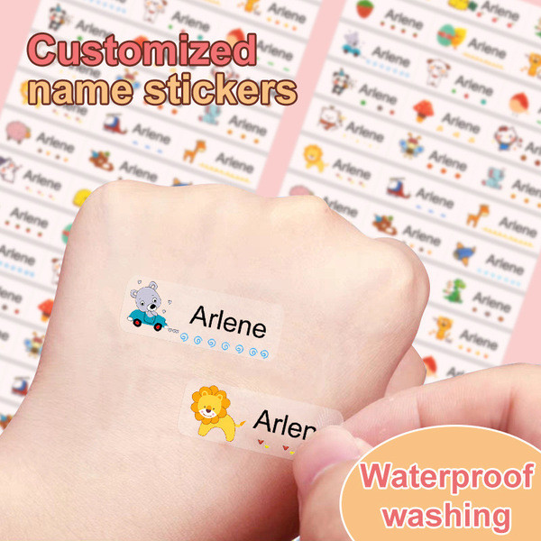 stamp chop rubber stamp derma stamp Kindergarten Name Sticker Children ...
