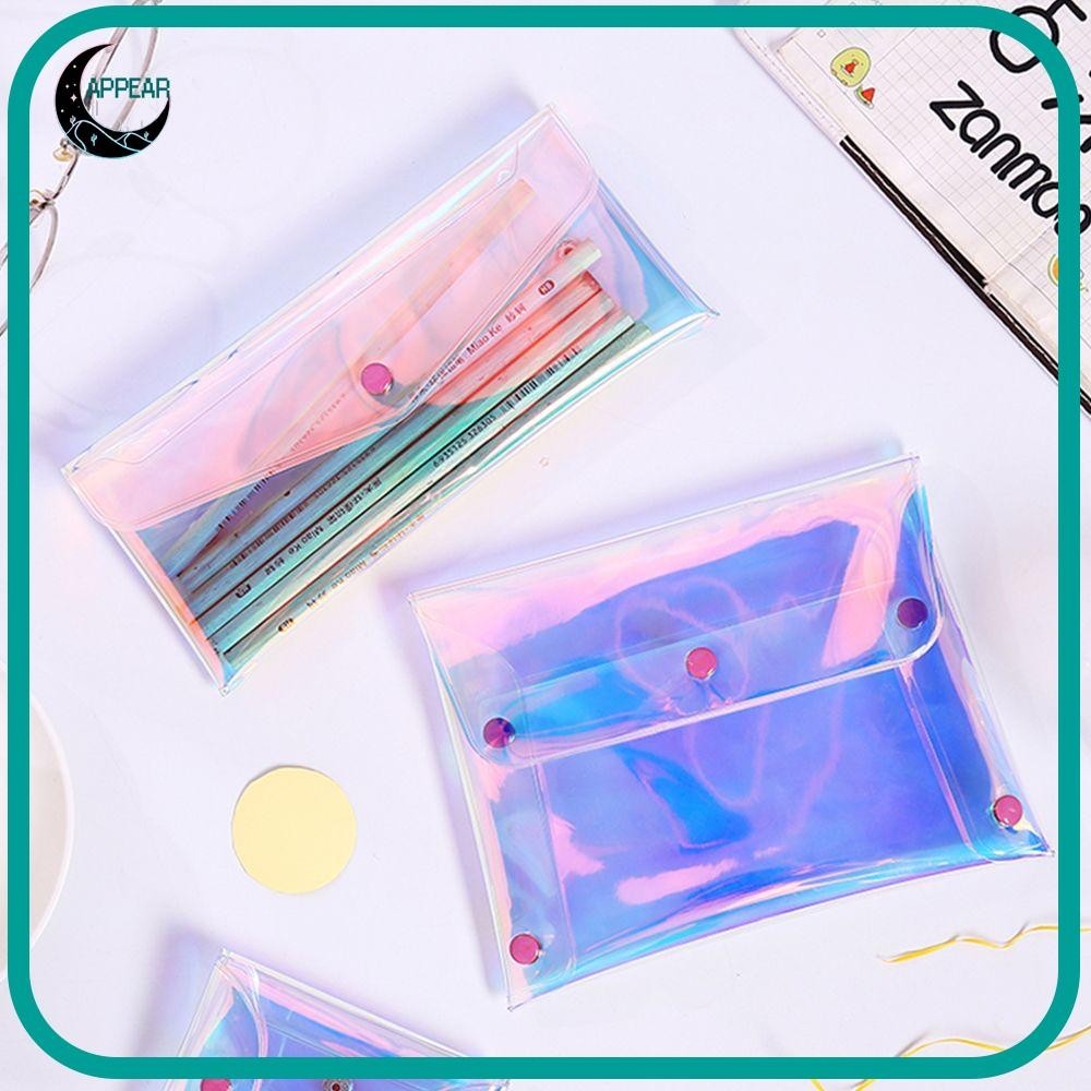 APPEAR Transparent Coin Purse Women PVC Coin Wallet Pencil Keys Pouch ...