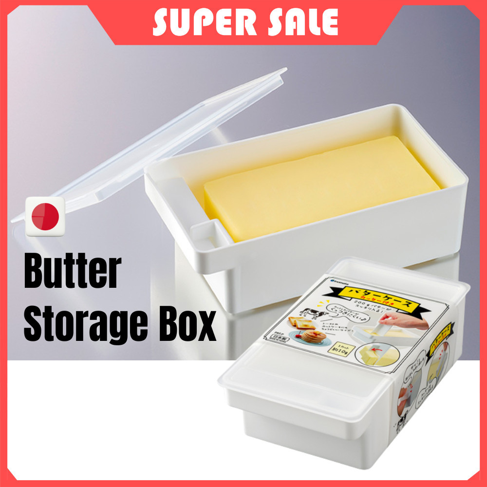 Japan Butter Storage Box with Cutter & Cover Eco-Friendly Butter ...