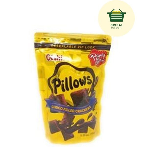 Oishi Pillows Choco-filled Crackers 150g | Shopee Singapore