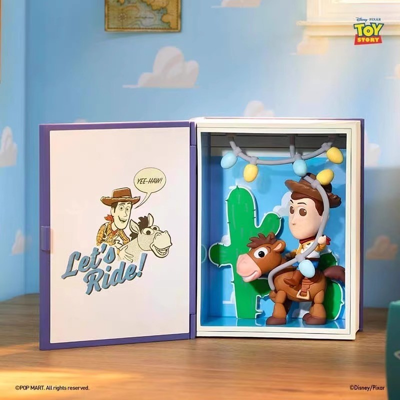 [secret] POPMART POPMART Toy Story Andy's Room Scene Props Figure ...