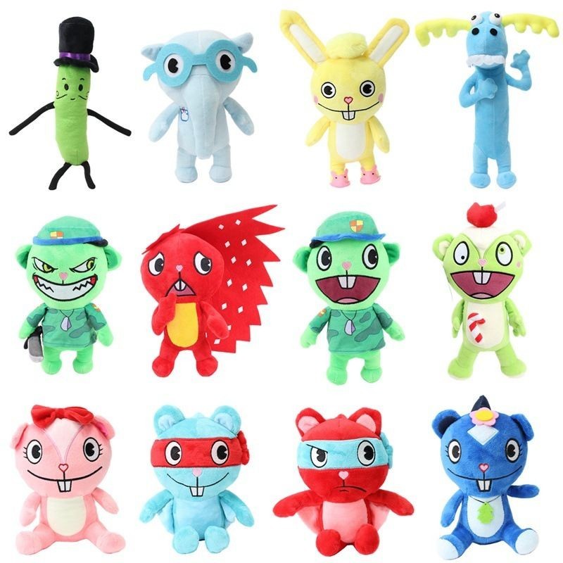 Happy tree friends Plush Toys happy tree friends Soldier Flippy Doll ...
