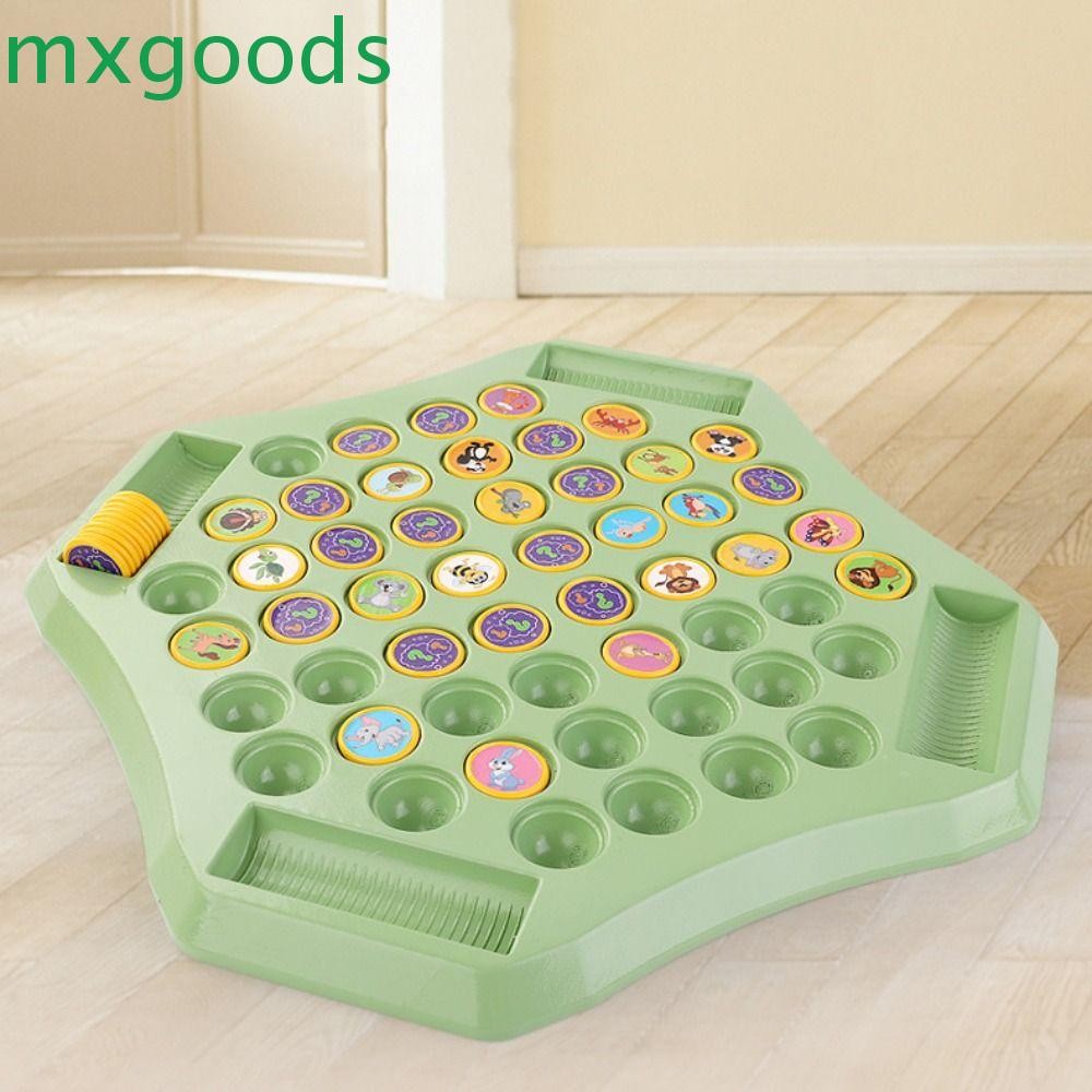 MXGOODS Animal Matching Board Game, Touch Flip Puzzle Thinking Brain ...